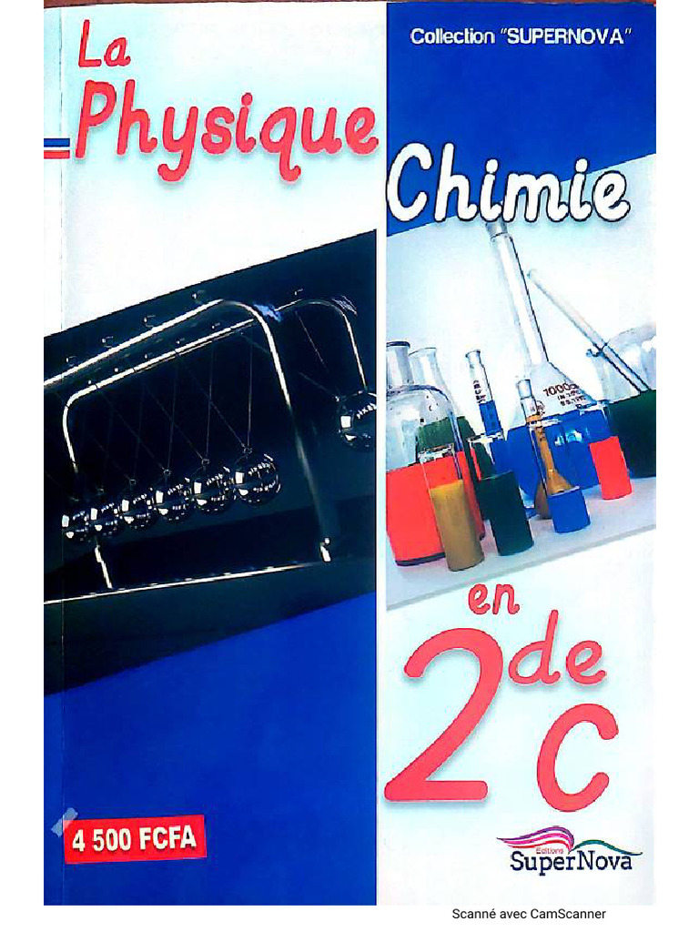 Manuel Supernova PC 2nde C | PDF