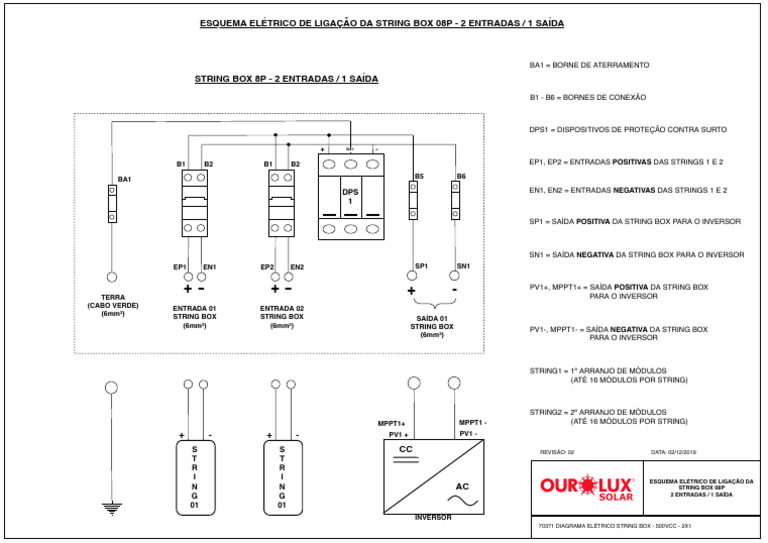 Diagrama Elétrico String Box 08P | PDF