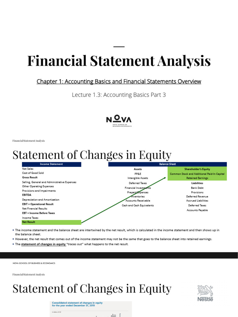 Lecture 1.3 - Slides | PDF | Equity (Finance) | Balance Sheet Lecture 1.3 - Slides | PDF | Equity (Finance) | Balance Sheet