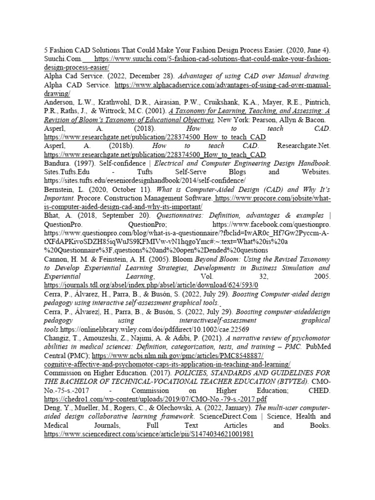 references(new) | PDF | Computer Aided Design | Educational Technology