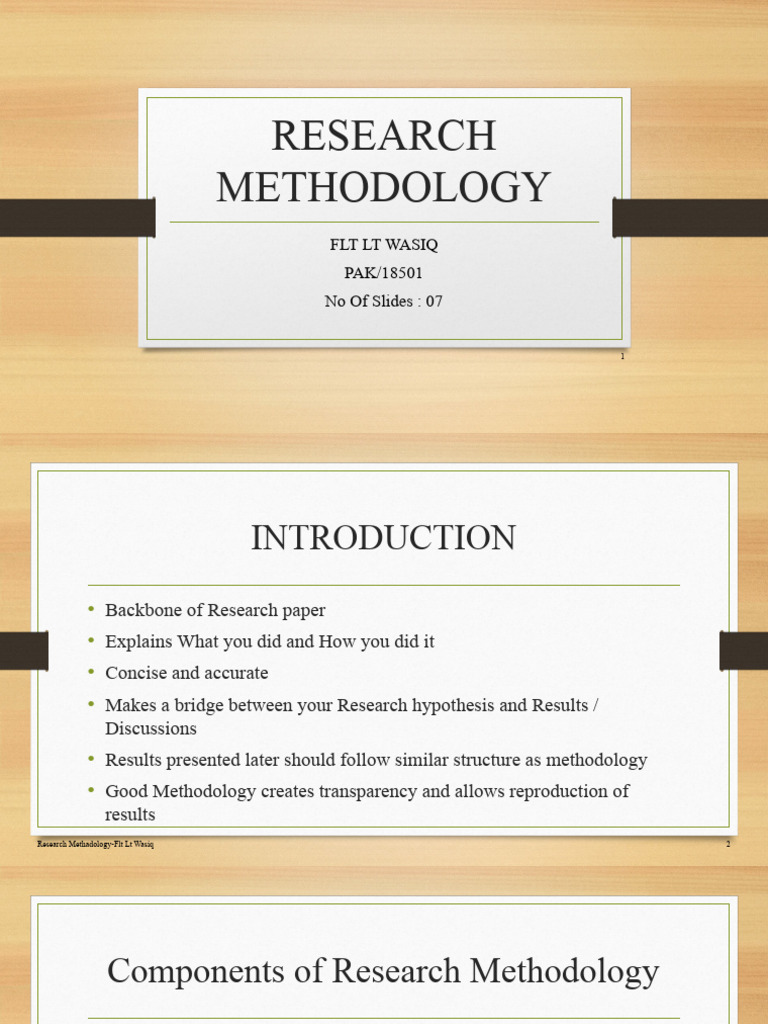 Research Methodology 2.0 | PDF | Questionnaire | Methodology