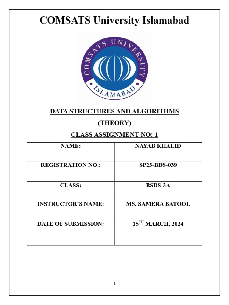 Dsa Class1 Pdf Pointer Computer Programming Namespace 9634