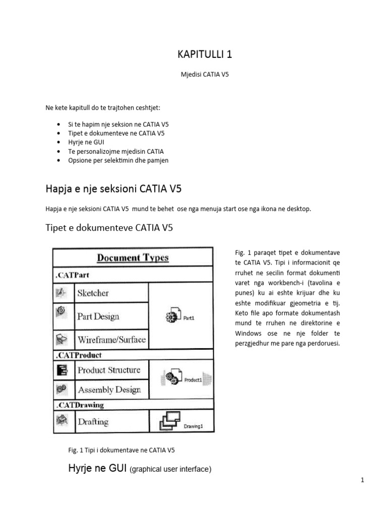 Catia 1 | PDF