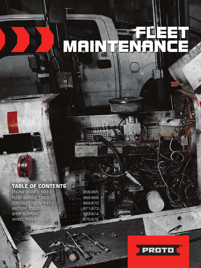 Proto Fleet-Maintenance | PDF | Belt (Mechanical)