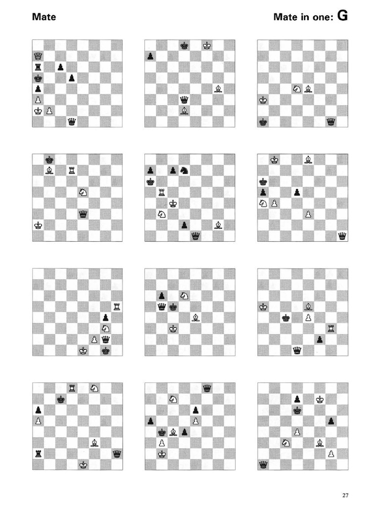 26 - Mate - Mate in One G | PDF