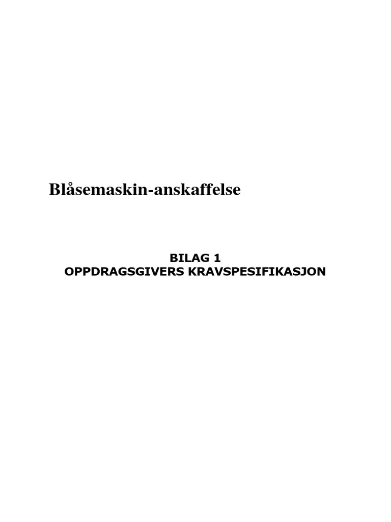 FM-3102 Kontrakt Varekjøp Bilag 1 | PDF