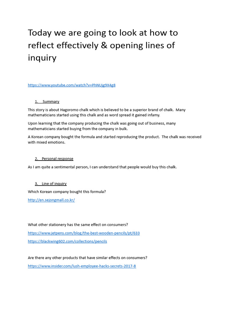 How To Reflect Effectively | PDF