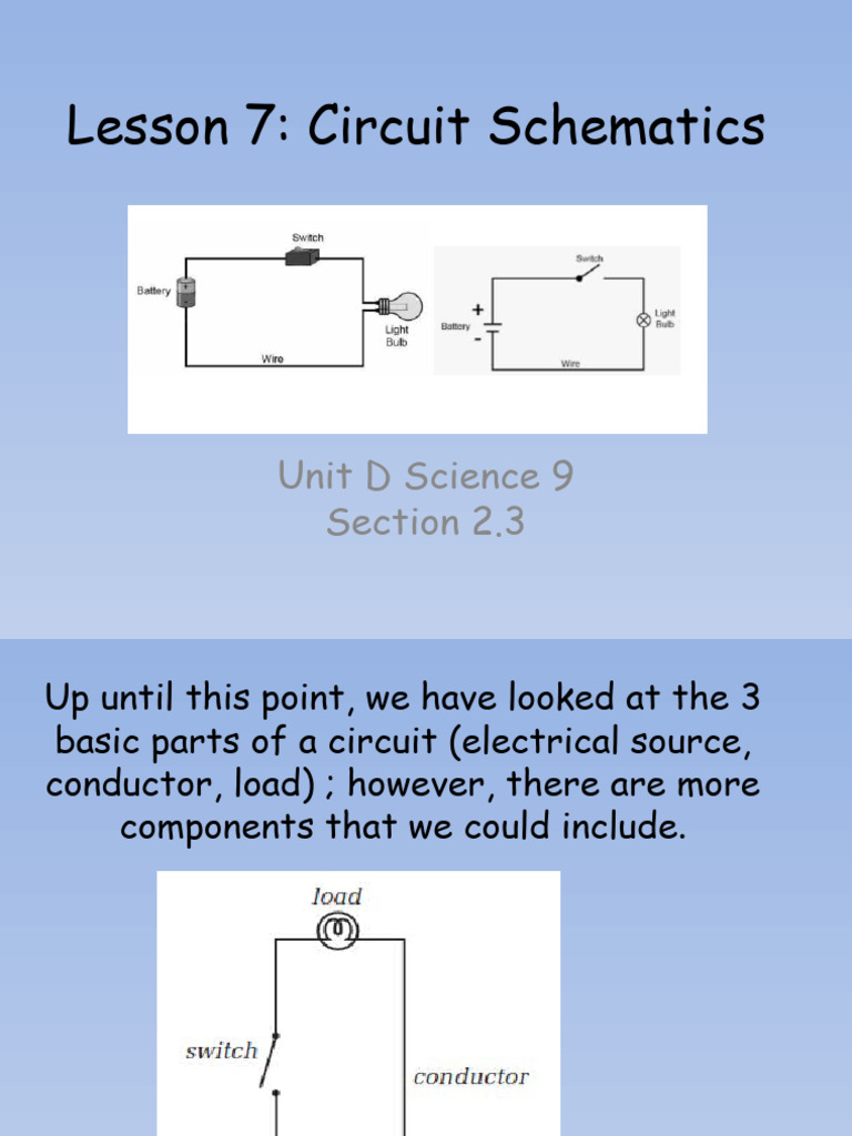 Understanding Circuit Schematics | PDF | Electrical Network | Voltage