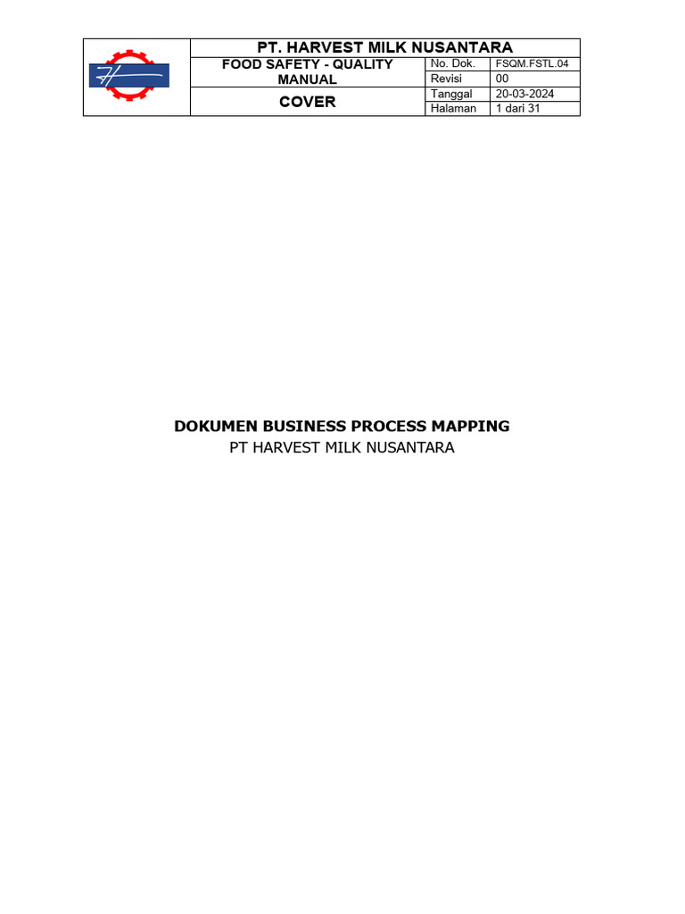Dokumen Business Process Mapping | PDF