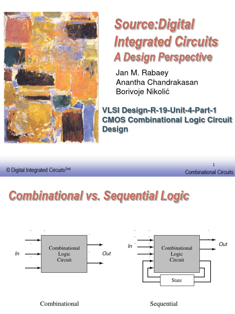 VLSI Design-R19-Unit-4-ToTAL-CMOS Combinational & Sequential Logic ...