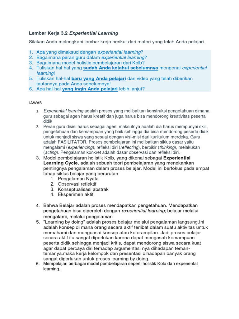 T3-2 - Eksplorasi Konsep - LK 3.2 - Ganang Rahmat T - 2300103911220049 | PDF | Karier & Perkembangan