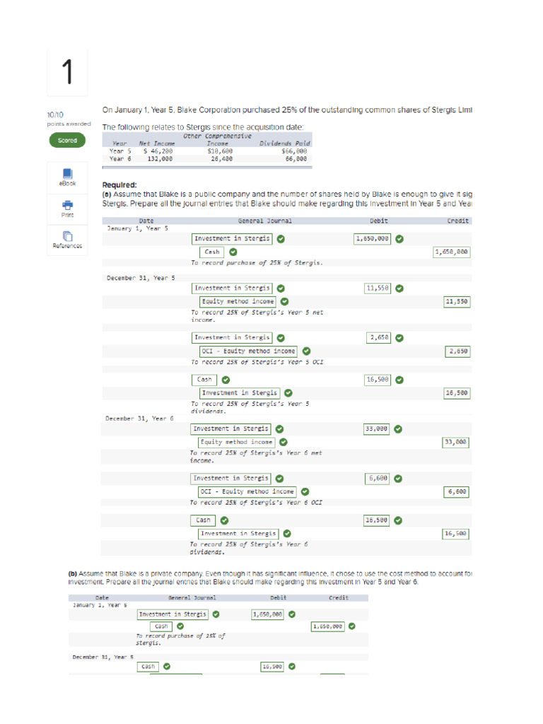 Assignment | PDF | Expense | Revenue