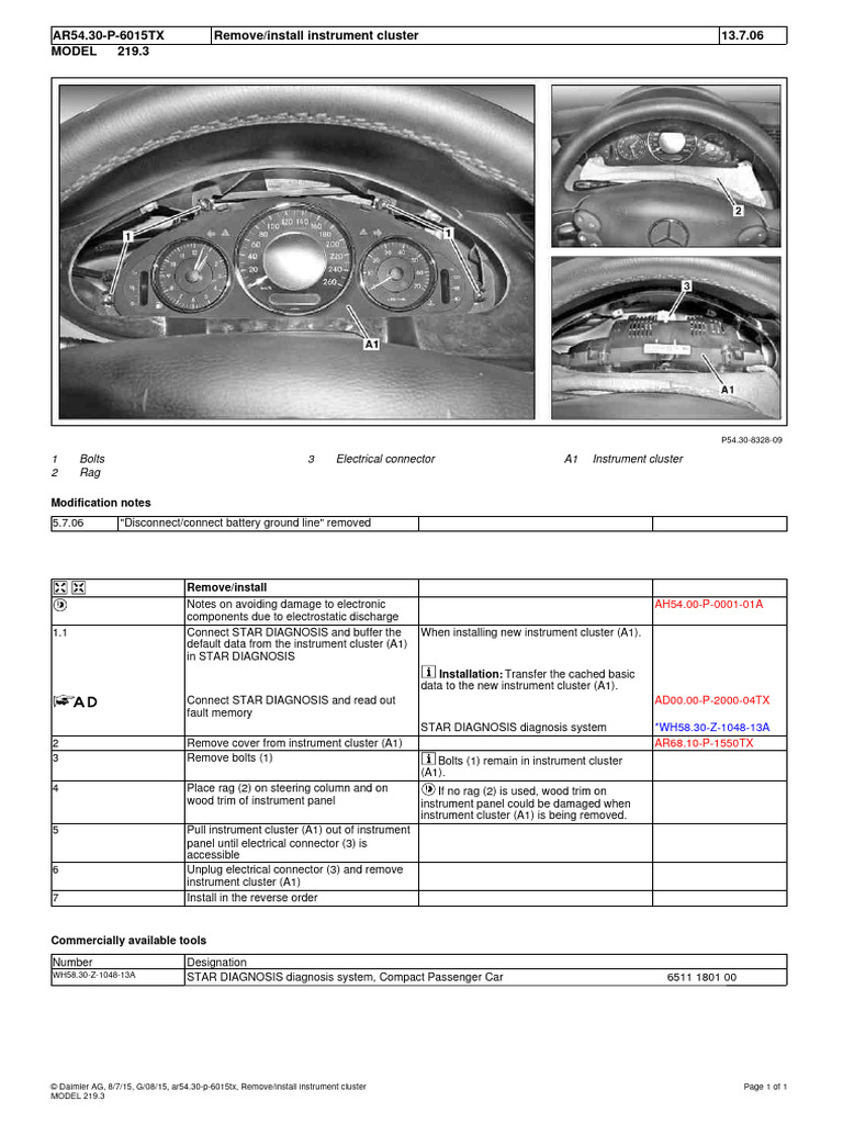 Instrument Cluster | PDF | Land Vehicles | Wheeled Vehicles