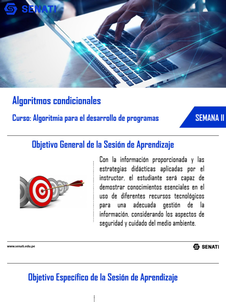 Sesion N°06 - Algoritmos Condicionales | PDF | Algoritmos | Programa de ...