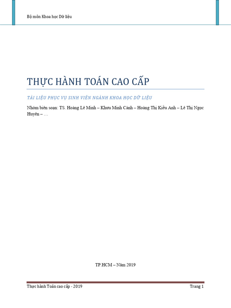 Thực Hành TCC UD - Chương 05 | PDF