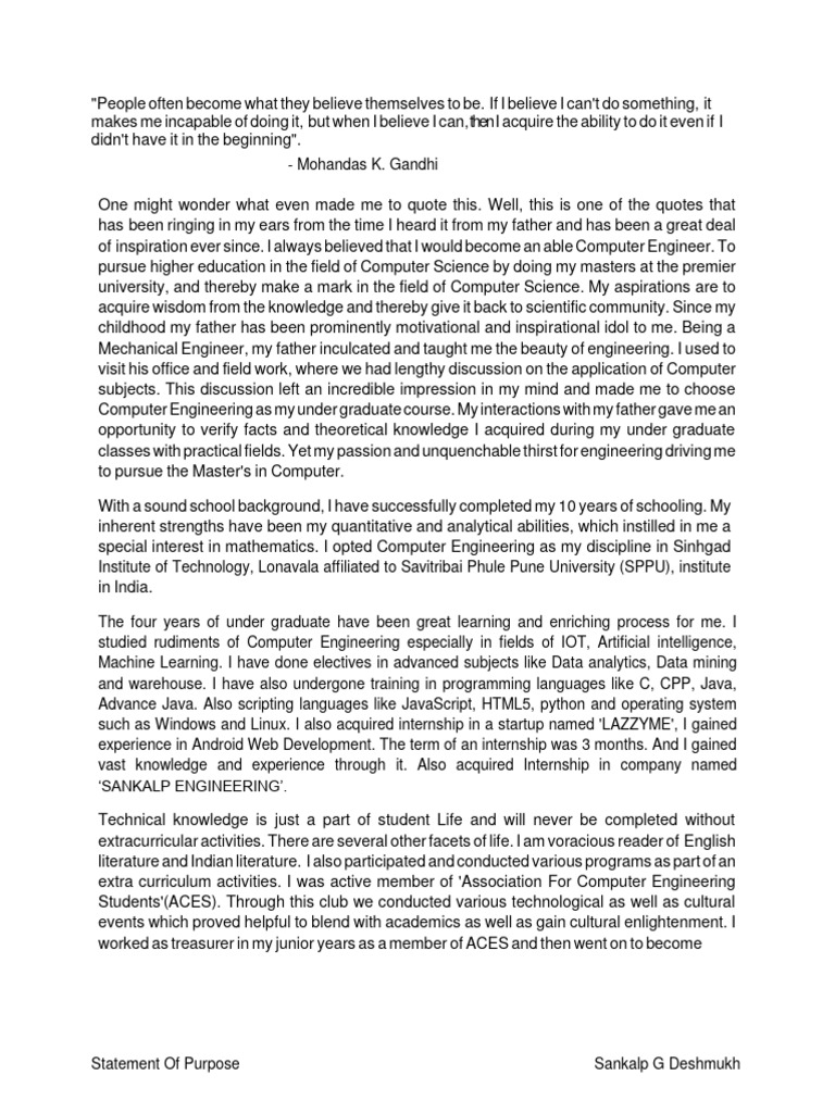 Sop Final Pdf Educational Technology Cloud Computing 8887
