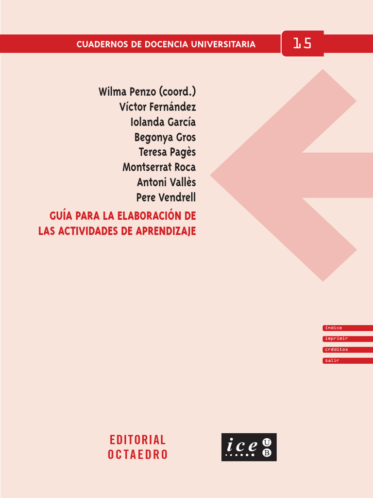 Guia para La Elaboracion de Actividades de Aprendizaje | PDF | Aprendizaje | Conocimiento
