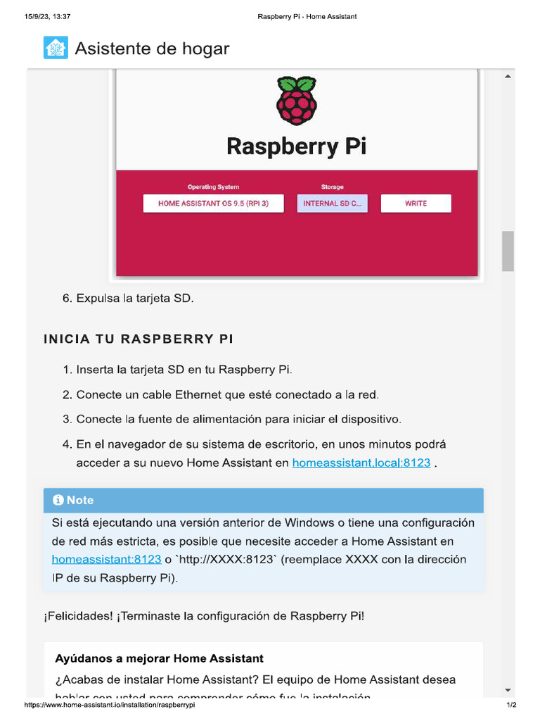 Tutorial Instalacion | PDF