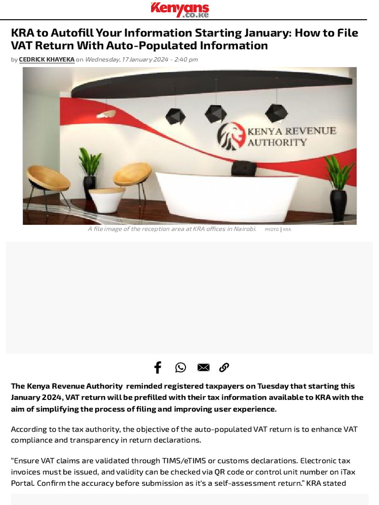 KRAtoAutofillYourInformationStartingJanuaryHowtoFileVATReturnWithAuto-PopulatedInformation ...