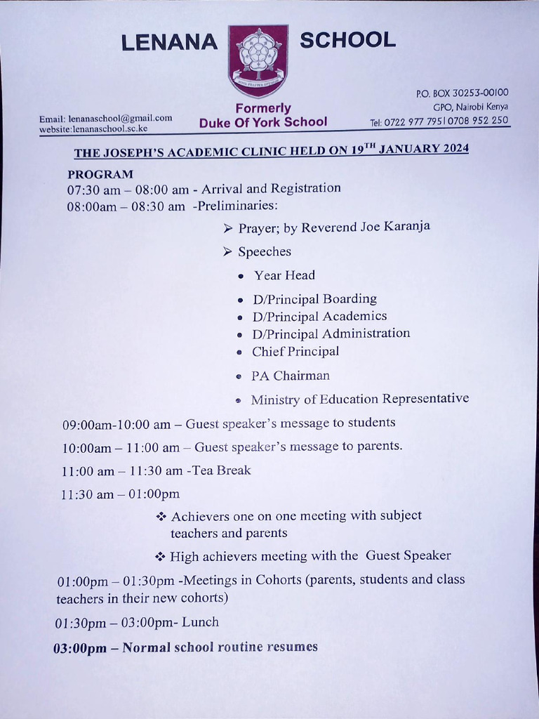 F4 Academic Clinic | PDF