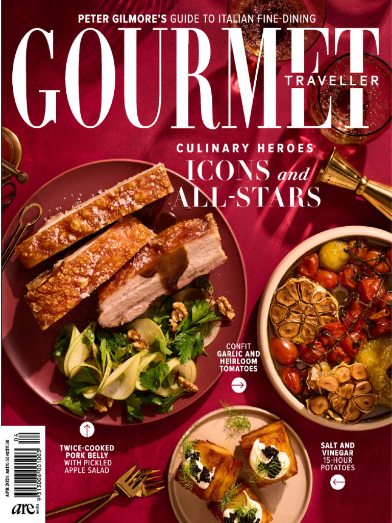 Gourmet Traveller: Iconic Recipes April 2024 | PDF | Pickling | Restaurants