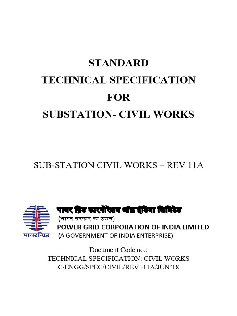 TS Merged Pgcil | PDF | Electrical Resistivity And Conductivity | Specification (Technical Standard)