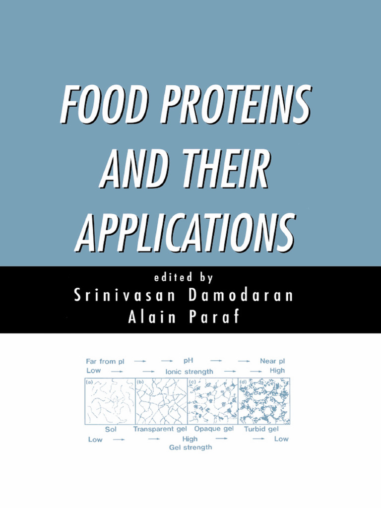 DAMODARAN Food Proteins and Their Applications | PDF | Amino Acid ...