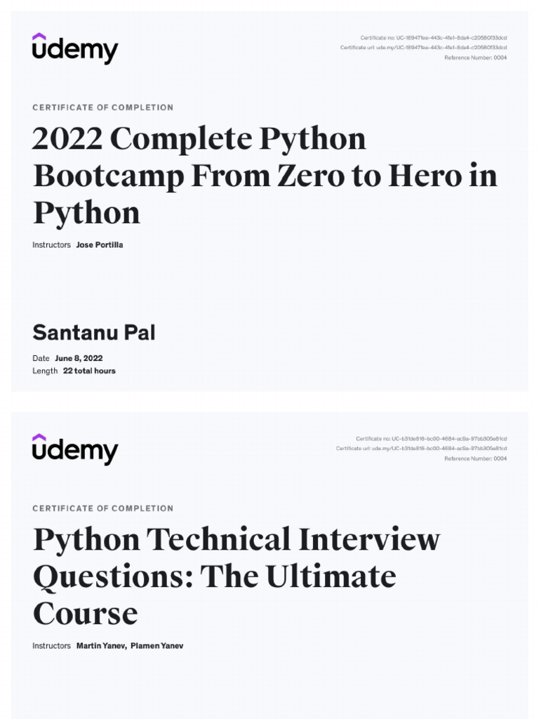 Python Bootcamp 2022 + Python Interview | PDF Python Bootcamp 2022 + Python Interview | PDF