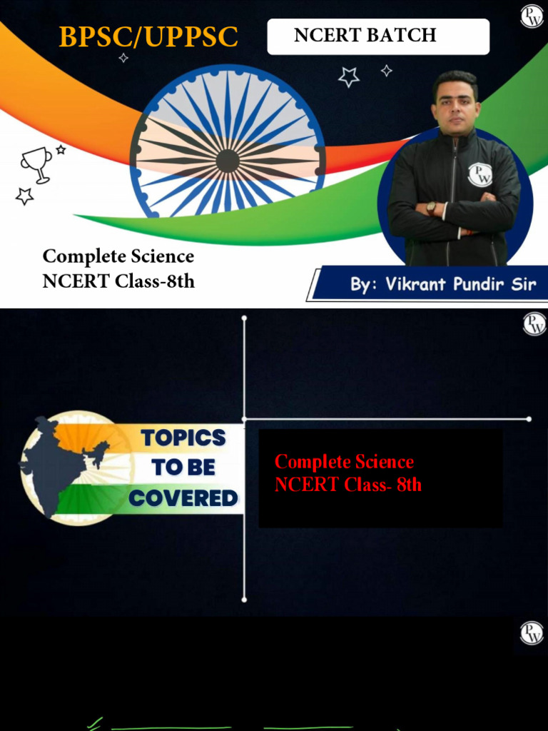 Complete Science NCERT Class - 8th Class Notes | PDF