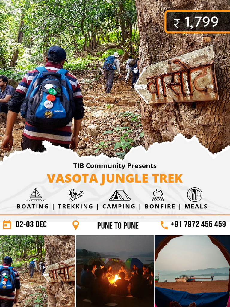 TIB Vasota Jungle Trek From Pune Dec | PDF
