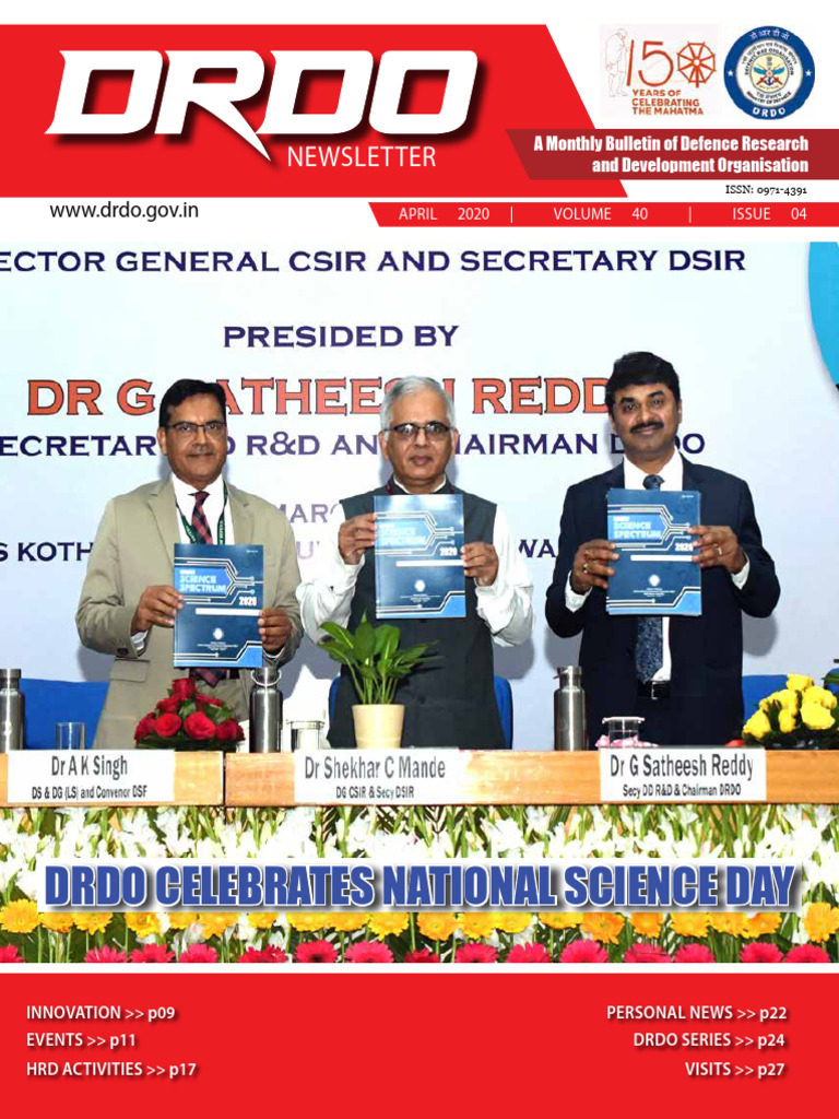 Drdo NL Arpil 20 For Internet | PDF | Science & Mathematics