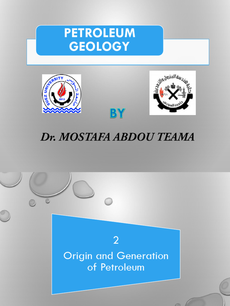 2nd Lecture | PDF | Petroleum | Primary Production