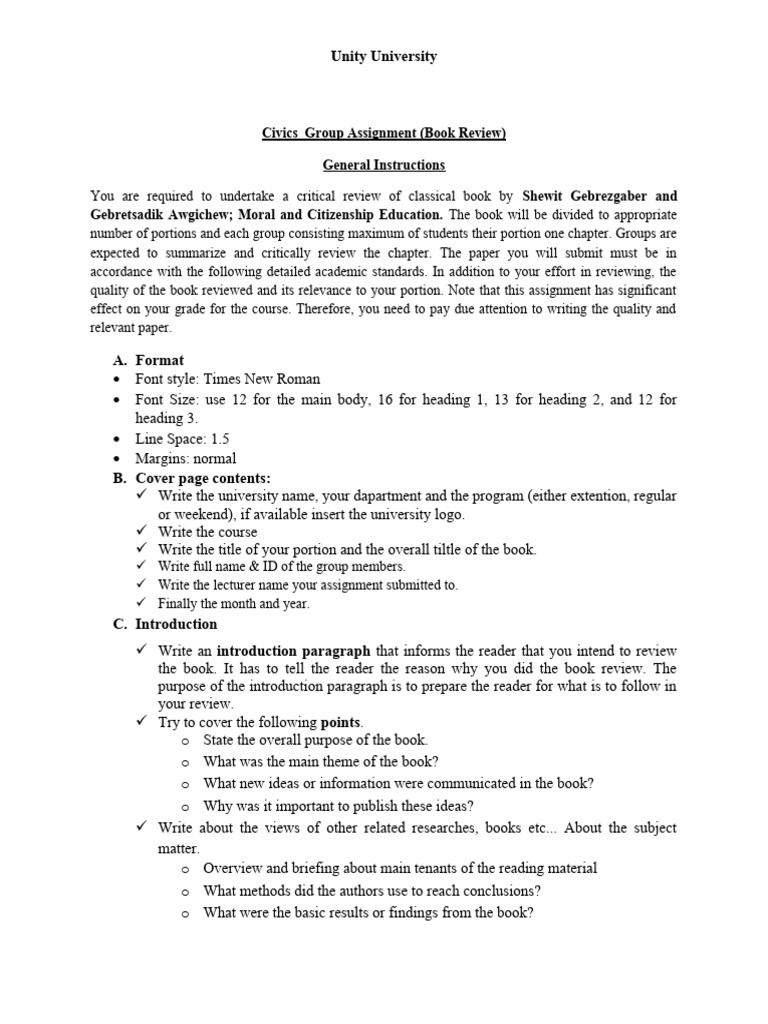 Civics Group Assignment | PDF | Books | American Psychological Association