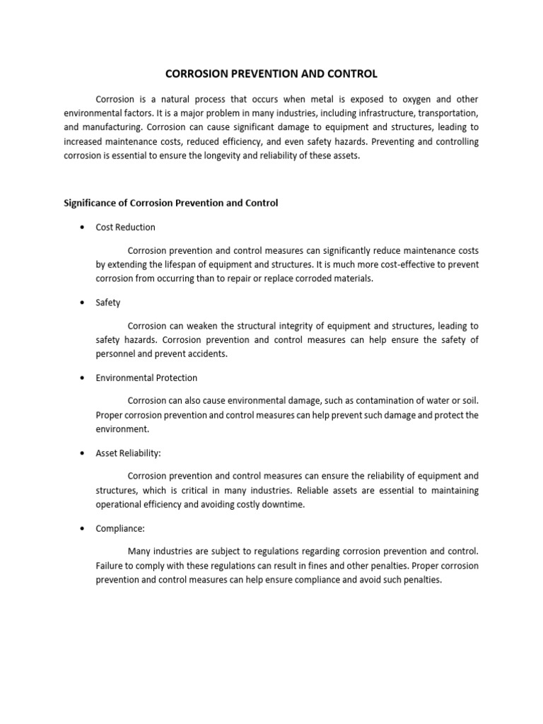 Corrosion Prevention and Control | PDF | Corrosion | Anode