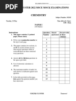MSCE Mathematics Paper 1 2022/23 | PDF | Geometry | Mathematical Concepts