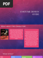 7 - Costume Design Template - PDF and Printable Version | PDF