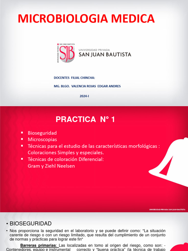 I Practica Micro | PDF | Microbiología | Biología