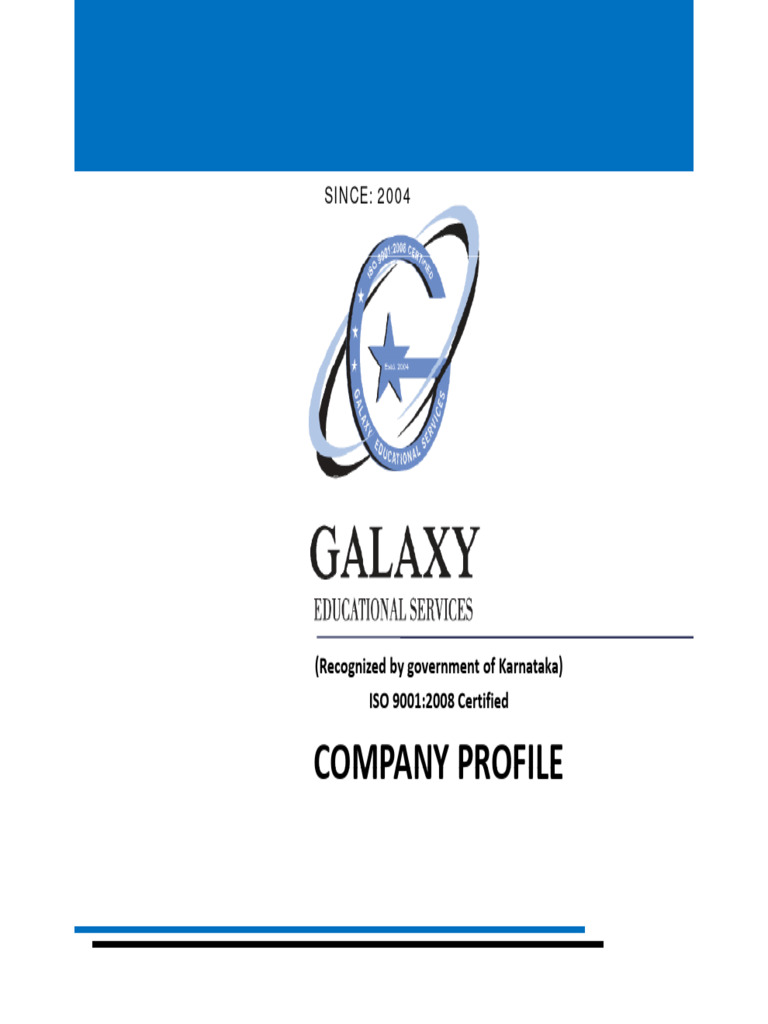 Galaxy Company Profile | PDF | Engineering
