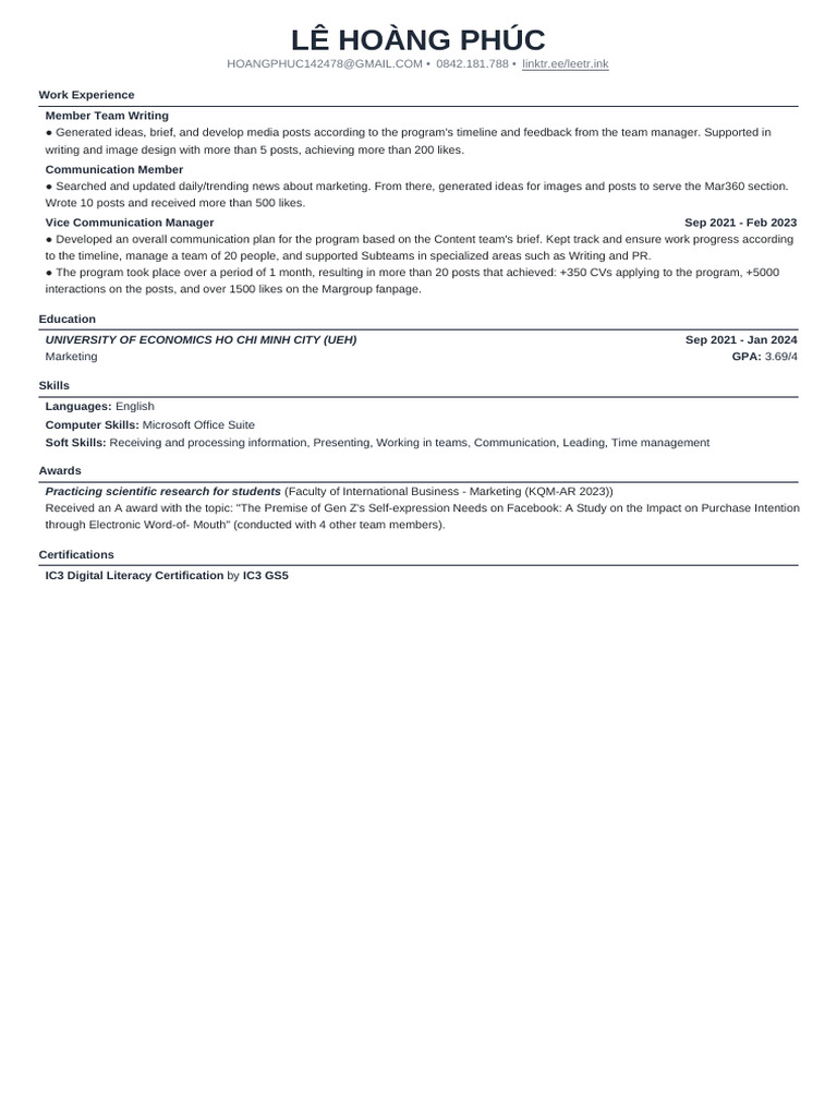 Marketing & Communication Pro Expertise | PDF | Business | Art