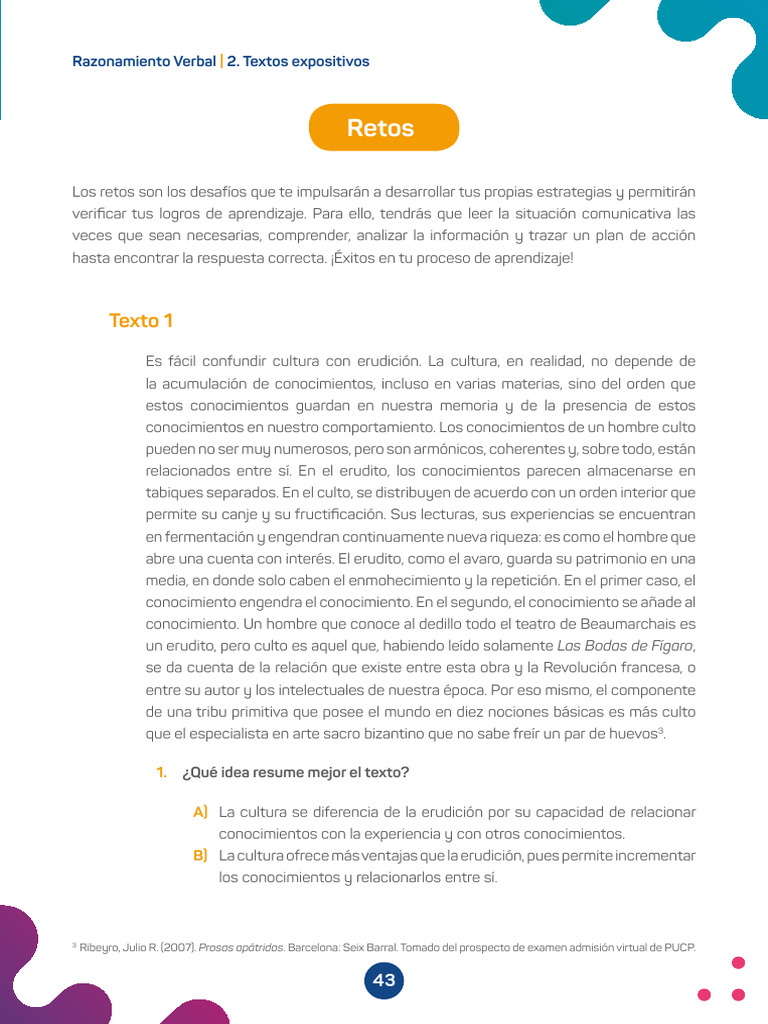 Ficha 2-RETOS | PDF | Verano | Temporada de primavera)