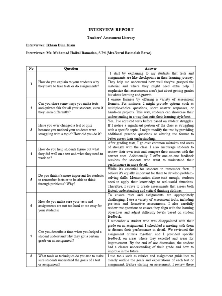 Task 2 - Evaluation and Assessment | PDF | Educational Assessment ...