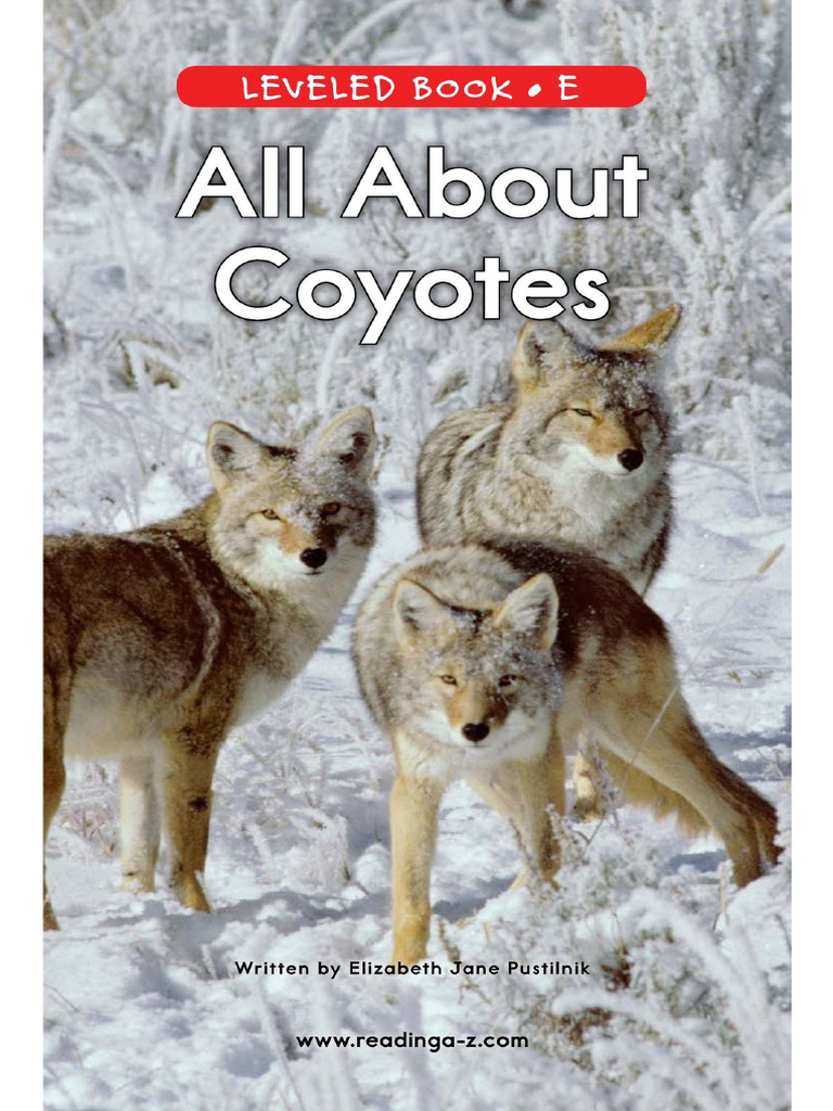 All About Coyotes | PDF
