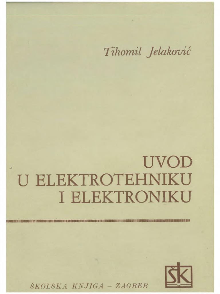 Uvod U Elektrotehniku I Elektroniku | PDF