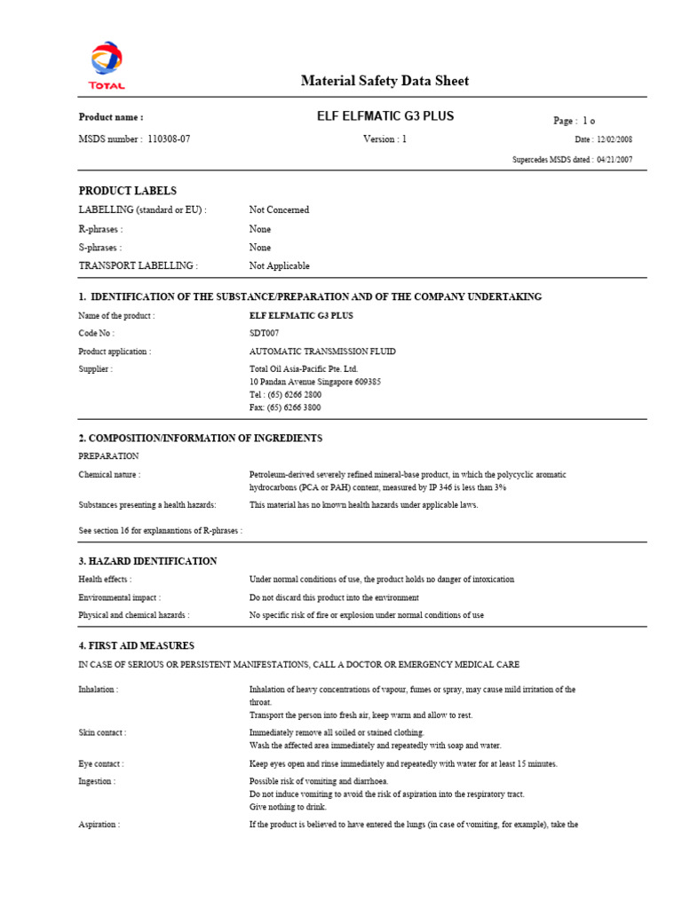 Elf Elfmatic G3 Plus | PDF | Combustion | Carbon Dioxide