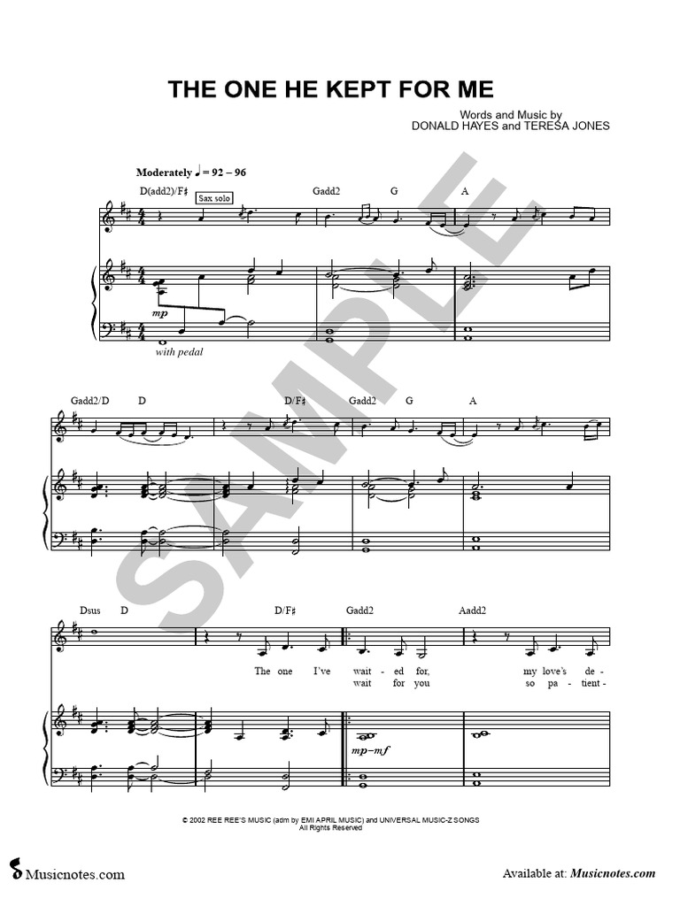 The One He Kept For Me | PDF