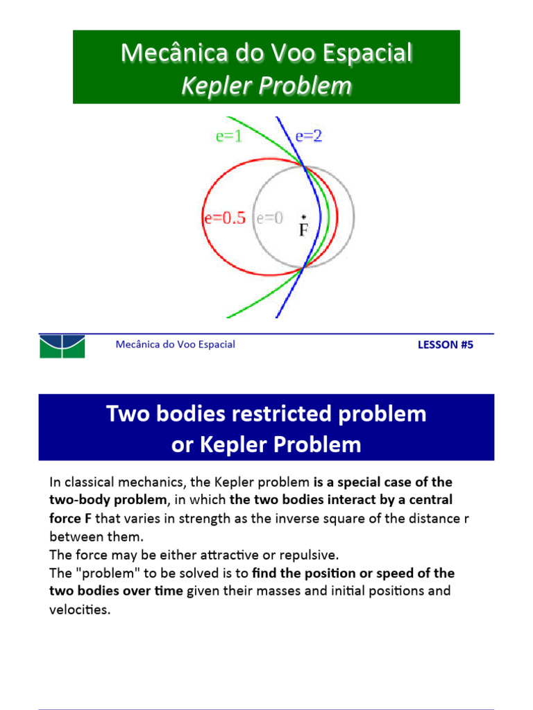 #5 - Integrals of Motion | PDF | Apsis | Ellipse