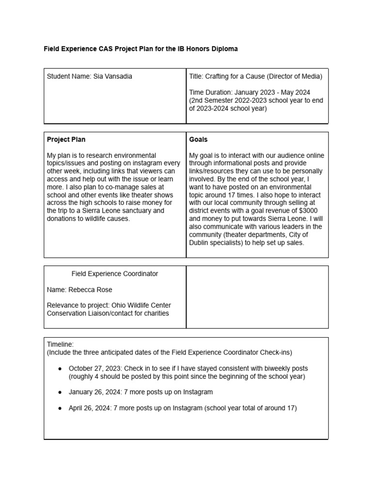 Portfolio - Sia Vansadia - Cas Project Proposal - 1060764 | PDF | Mass ...