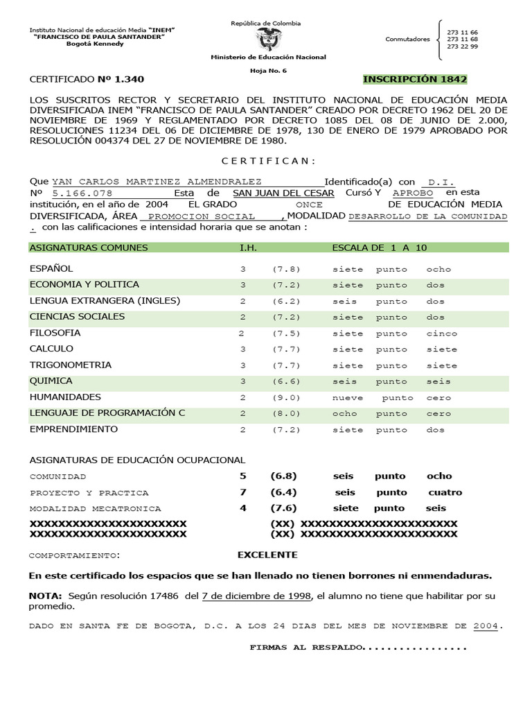 Yan Carlos | Descargar gratis PDF | Bogotá