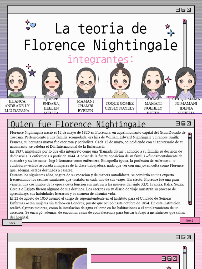Teoria de Florence n. Grupo 1 | PDF | Enfermería | Guerra de Crimea