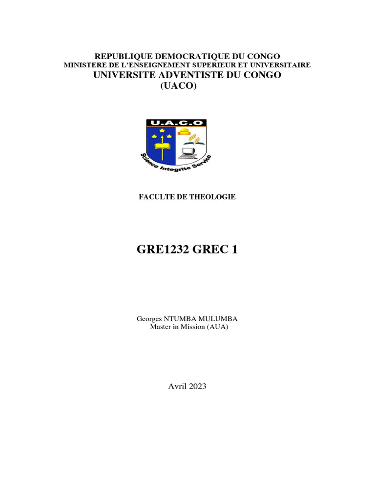 Introduction à la langue grecque | PDF | Genre grammatical | Accent tonique